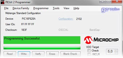 Как прошить микроконтроллер Pic