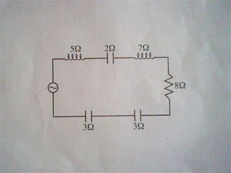 Solved 18 Find The Impedance Of The Circuit Shown Show Chegg Com