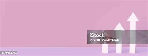 소프트 핑크 컬러 최소 경제 그래프 경제 화살표 그래프 3d 렌더링 3d 일러스트 1위에 대한 스톡 사진 및 기타 이미지 1위 개념 겨냥 Istock