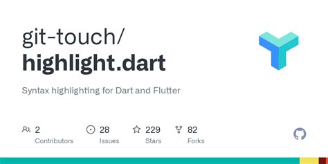 Highlightdartflutterhighlightlibthemesvsdart At Master · Git Touchhighlightdart · Github