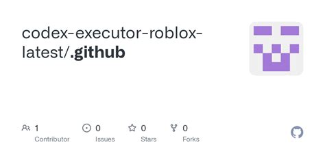 Github Codex Executor Roblox Latestgithub