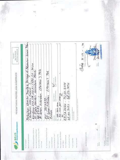 Pendaftaran Jakon Bpjs Semen Des Pdf