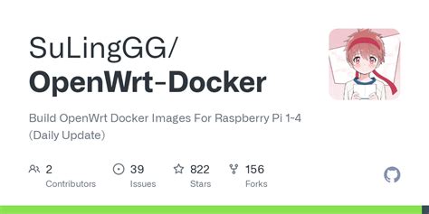 GitHub SuLingGG OpenWrt Docker Build OpenWrt Docker Images For Raspberry Pi Daily Update