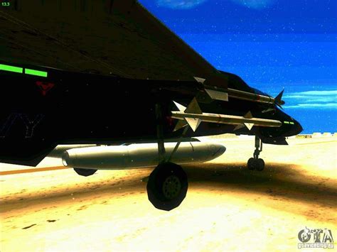 F 14 Tomcat Razgriz For Gta San Andreas