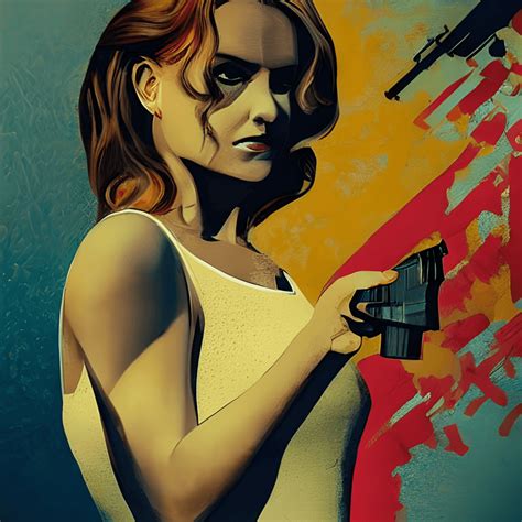 James Bond Girl Graphic · Creative Fabrica