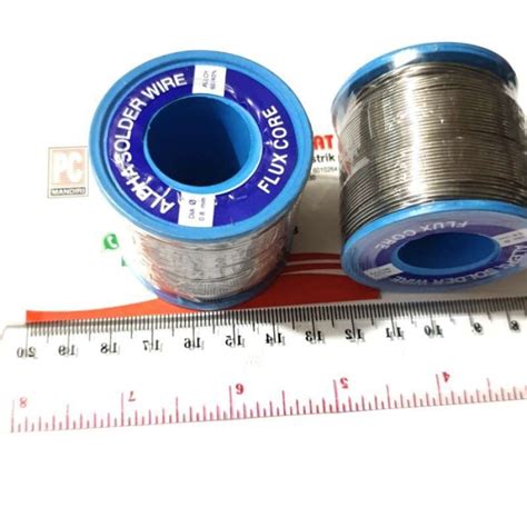 Promo Baru Timah Solder 1 Rol 250 Gram Merk Alphaa Diskon 29 Di Seller Blark Fly Market