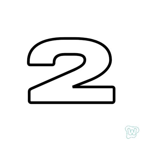 42 Numero 2 Para Colorear Imprime Y Descarga El Pdf Gratis