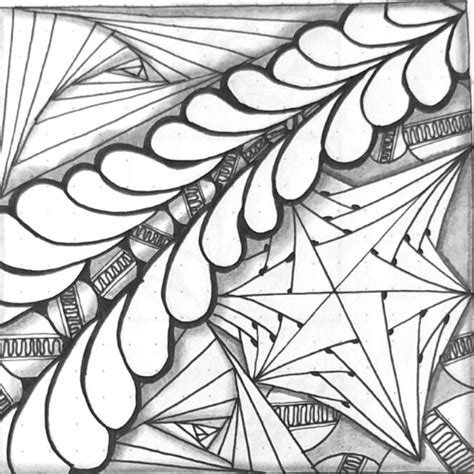 How To Draw Zentangles One Zentangle A Day Emily Suess