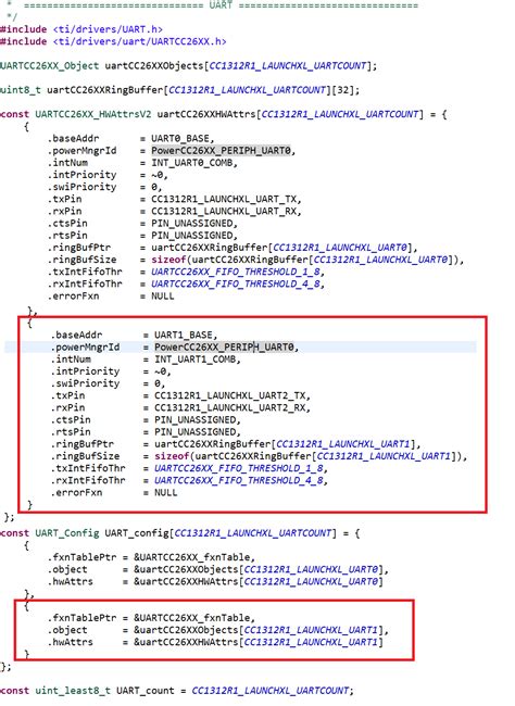 RTOS LAUNCHXL CC R CC Uart Issue Sub GHz Forum Sub GHz TI E E Support Forums