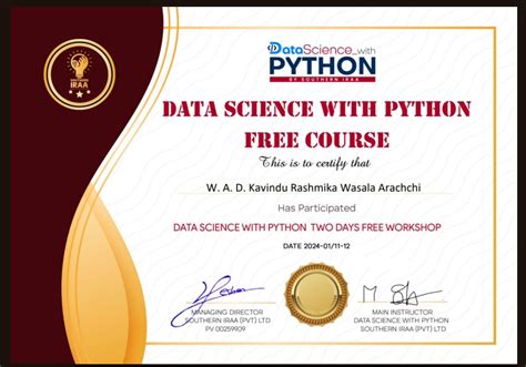 Kavindu Rashmika On Linkedin Datasciencewithpython Southerniraa