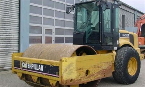Caterpillar Cat Cs 573d Vibratory Compactor Prefix 2yz Service Repair