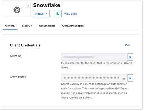 Configure Okta OAuth For A Snowflake Connection ThoughtSpot Software