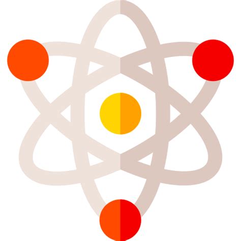 Physics Basic Rounded Flat Icon