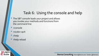Getting Started With Sbt PPT