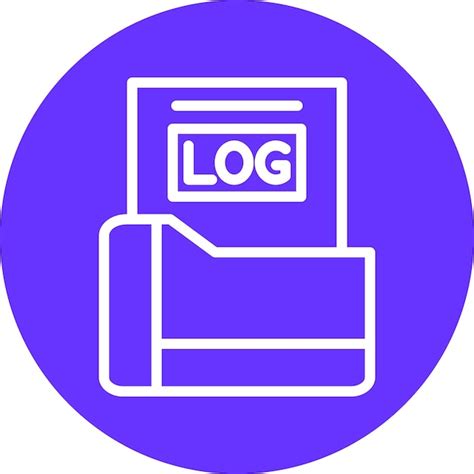 Premium Vector Vector Design Logs Icon Style