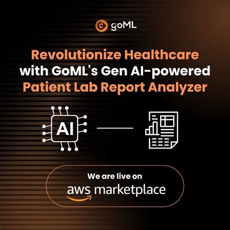 Goml Launches Lab Report Analyzer On Aws Goml Posted On The Topic