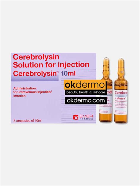 Cerebrolysin® Solution For Injection Okdermo Skin Care