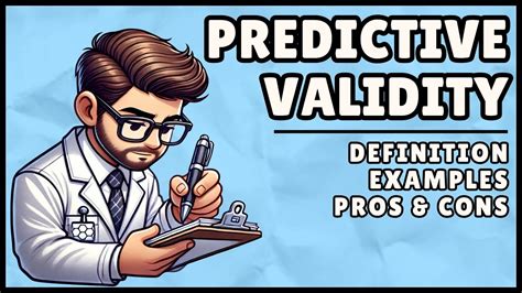 Predictive Validity Definition And Examples Youtube