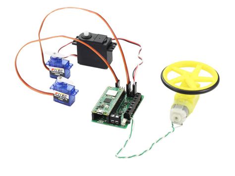 Kitronik Simply Robotics Motor Driver Board For Raspberry Pi Pico Kiwi Electronics