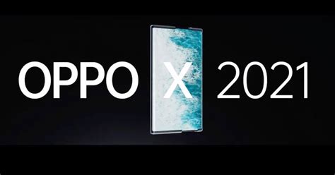 Oppo раздвижной смартфон x 2021 когда появится