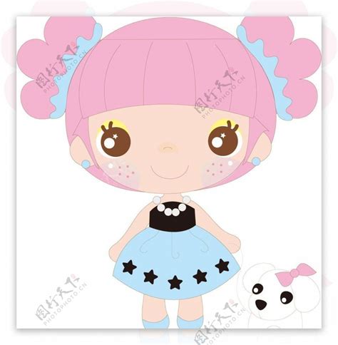 可爱卡通女孩动漫女图片素材 编号00802833 图行天下