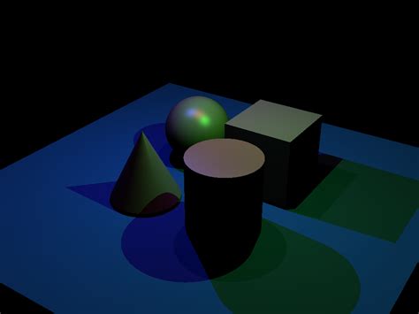 GitHub Lukegriley Raytracer A Raytracer Built In C With Phong Illumination Shadow Mapping