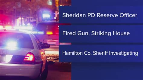 Sheridan Pd Officer Allegedly Fires Non Department Gun While At Range