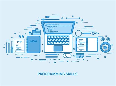 Premium Vector Programming Coding And Seo Web Development Search