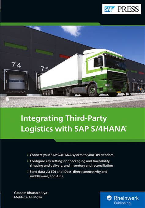 Third Party Logistics 3pl With Sap S 4hana Book An By Sap Press