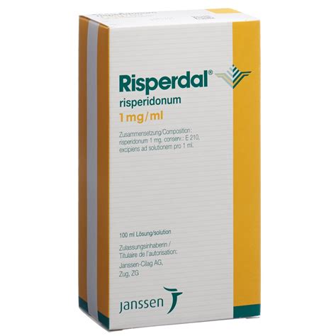 Risperdal Sol 1 Mgml Fl 100 Ml Commander En Ligne