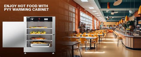 Pyy Warming Cabinet 4 Tier 19x19x24 Hot Box Food Warmer For