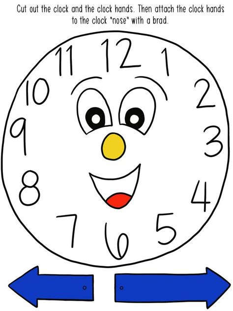 Clock Printable Free Artofit