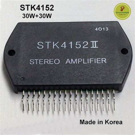 Stk4152 Ii Audio Amplifier Ic Made In Korea Mms Online Shop Bd
