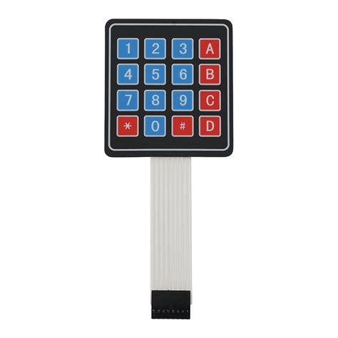 self adhesive membrane keypad 4x4 makers electronics