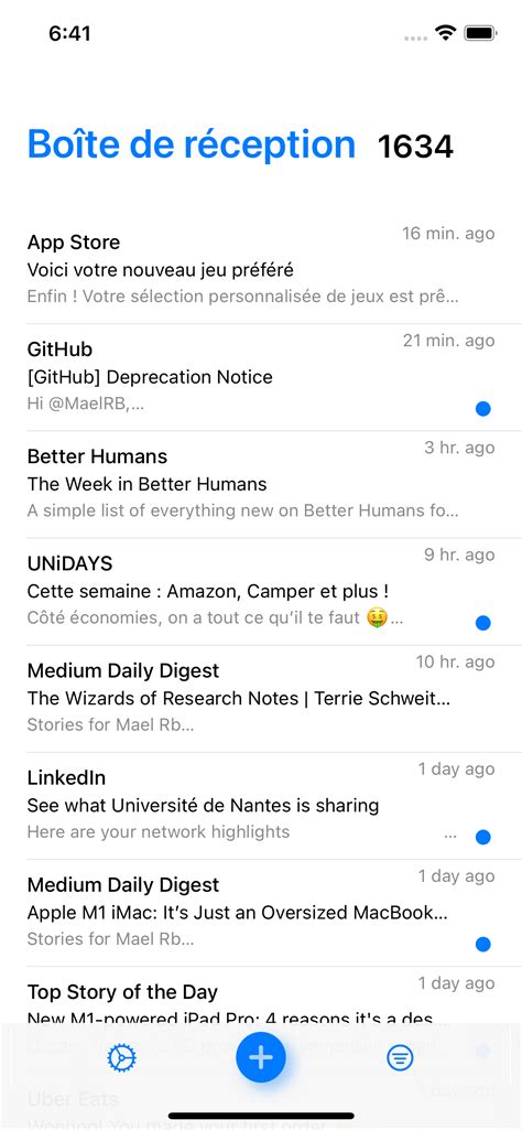 GitHub MaelRB Mail