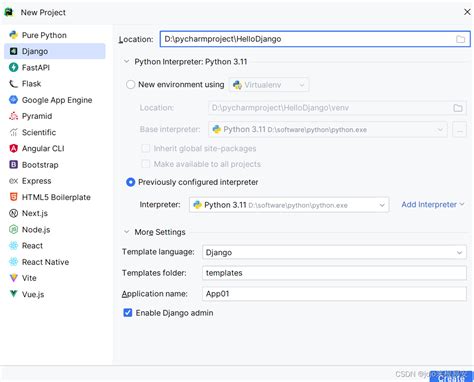 Django入门：创建项目、迁移与视图设置 Csdn博客