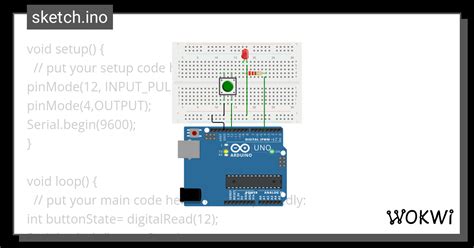 Inputpullupledp4 Wokwi Esp32 Stm32 Arduino Simulator