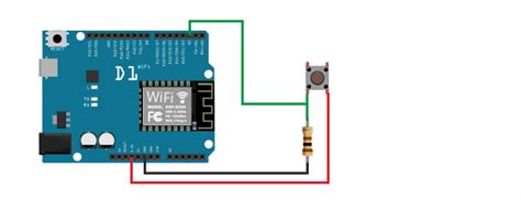Цифровой вход Wemos Uno Esp 8266 12 Ardublock