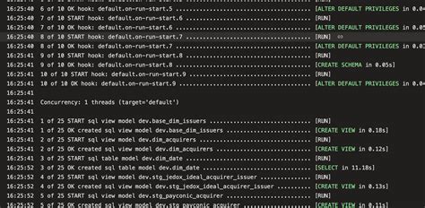 Dbt Cli Logs Are Less Meaningful Just Shows Success Or Error