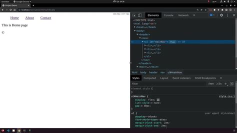 Web Project In Php And Mysql Part 2 Adding Css To Html And Php Templates Youtube