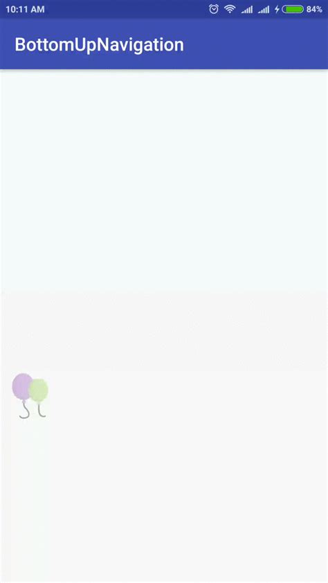 Android Slide A Layout Up From Bottom Of Screen Stack Overflow