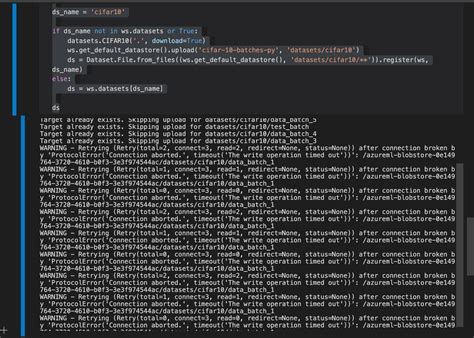 Datastore Upload Failing On One File Consistently · Issue 1159 · Azuremachinelearningnotebooks