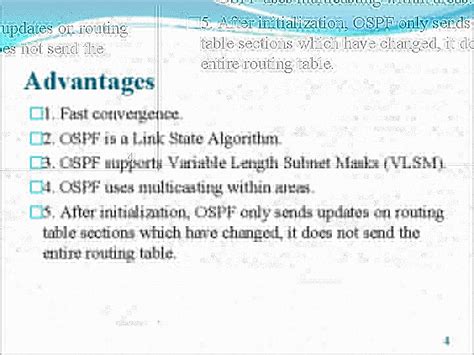 OSPF Version Open Shortest Path First RFC