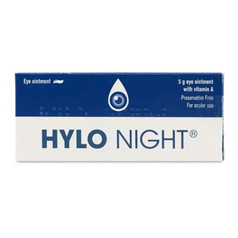 Hylo Night Preservative Free Eye Ointment