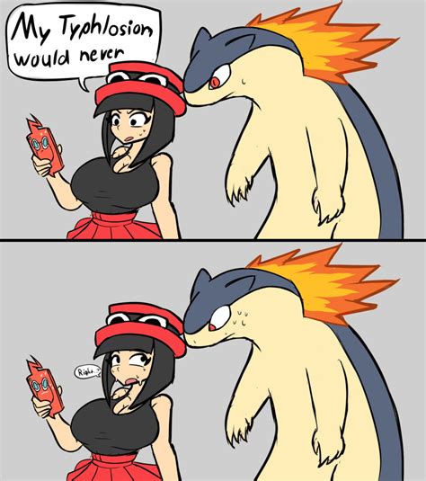 Desiredelta Serena Pokemon Typhlosion Nintendo Pokemon Pokemon Xy Highres Boy Girl