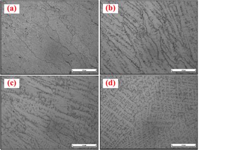 Microstructure Of Weld Seam A Aging 0 Kh B Aging 2 Kh C Aging