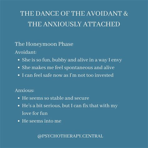 The Dance Of The Avoidant And The Anxiously Attached