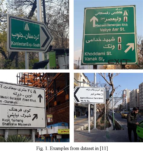 Figure 1 From Farsi Text In Scene A New Dataset Semantic Scholar