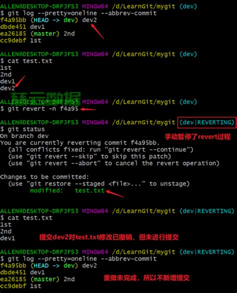 Git回退版本的方式 技术分享 云服务器