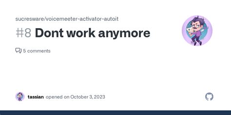 Dont Work Anymore · Issue 8 · Sucreswarevoicemeeter Activator Autoit